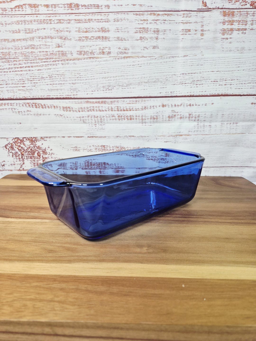 Blue Pyrex Bread/loaf Pan 213-R - Pyrex Blue Meatloaf Pan - Pyrex ...