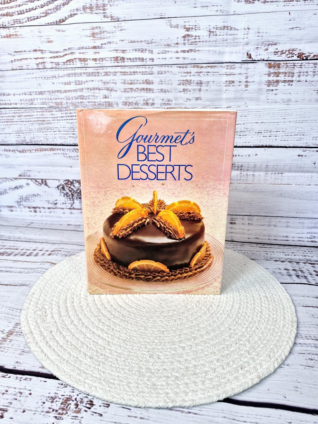 Gourmet's Best Desserts, Condé Nast Books 1987 - Vintage Hardcover Cook ...