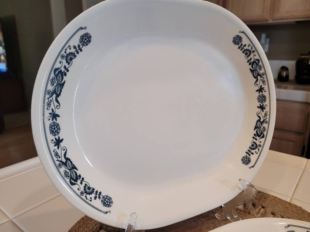 1 Corelle Old Town Blue Serving Platter Corelle Onion Pattern Corelle ...