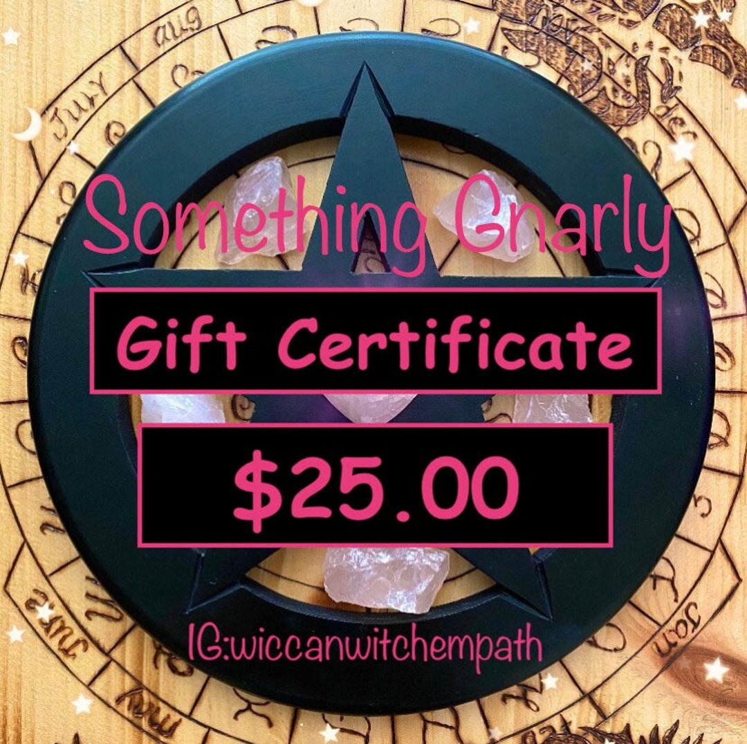 Gift Certificate | Gift Card | Spell Work | Tarot | Tarot Reading ...