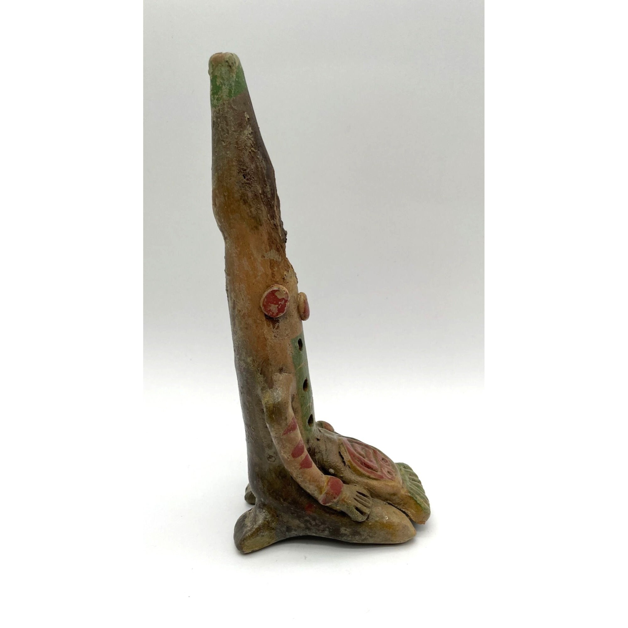 Vtg. Hand Made 6 Hole Mayan/aztec Flute - Etsy