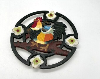 Rooster Trivet - Etsy