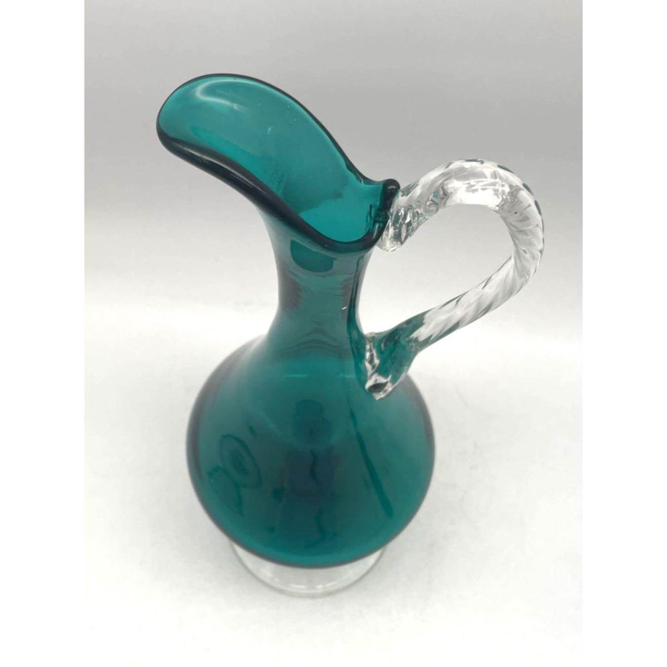 Vtg. Empoli Teal Cordial Decater W 5 Glasses No Stopper - Etsy