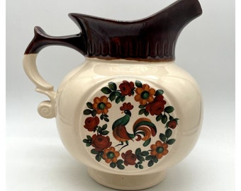 Rooster Water Pitcher - Etsy
