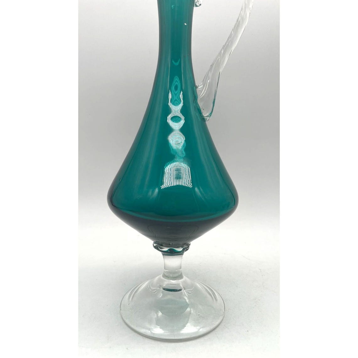 Vtg. Empoli Teal Cordial Decater W 5 Glasses No Stopper - Etsy