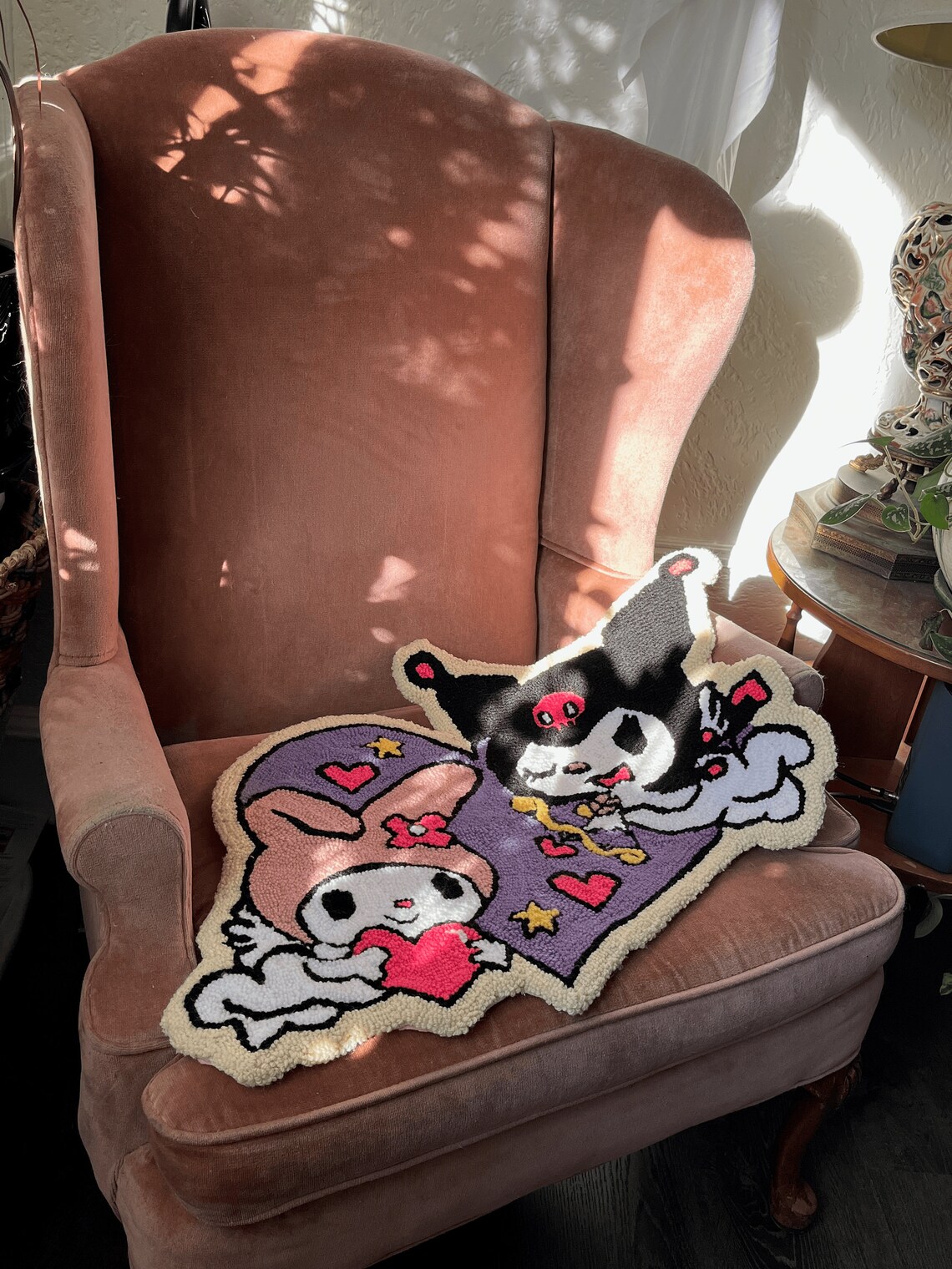 Hello Kitty Kawaii Tufted Rug Sanrio Characters My Melody - Etsy