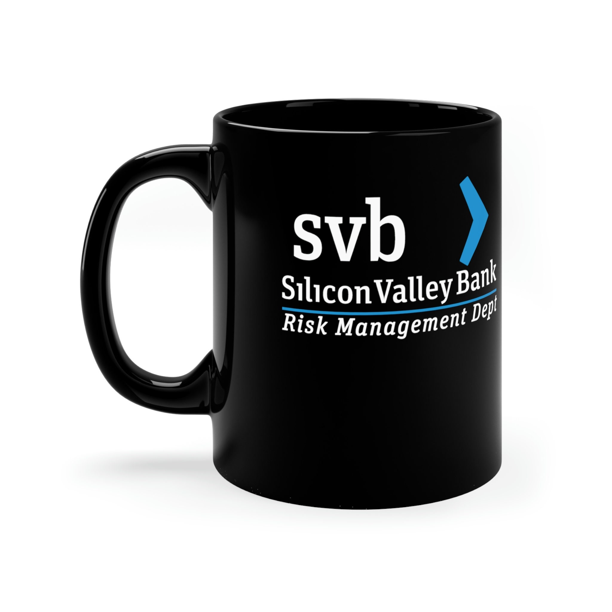 Silicon Valley Bank Risk Management Department Mug, SVB Funny Finance ...