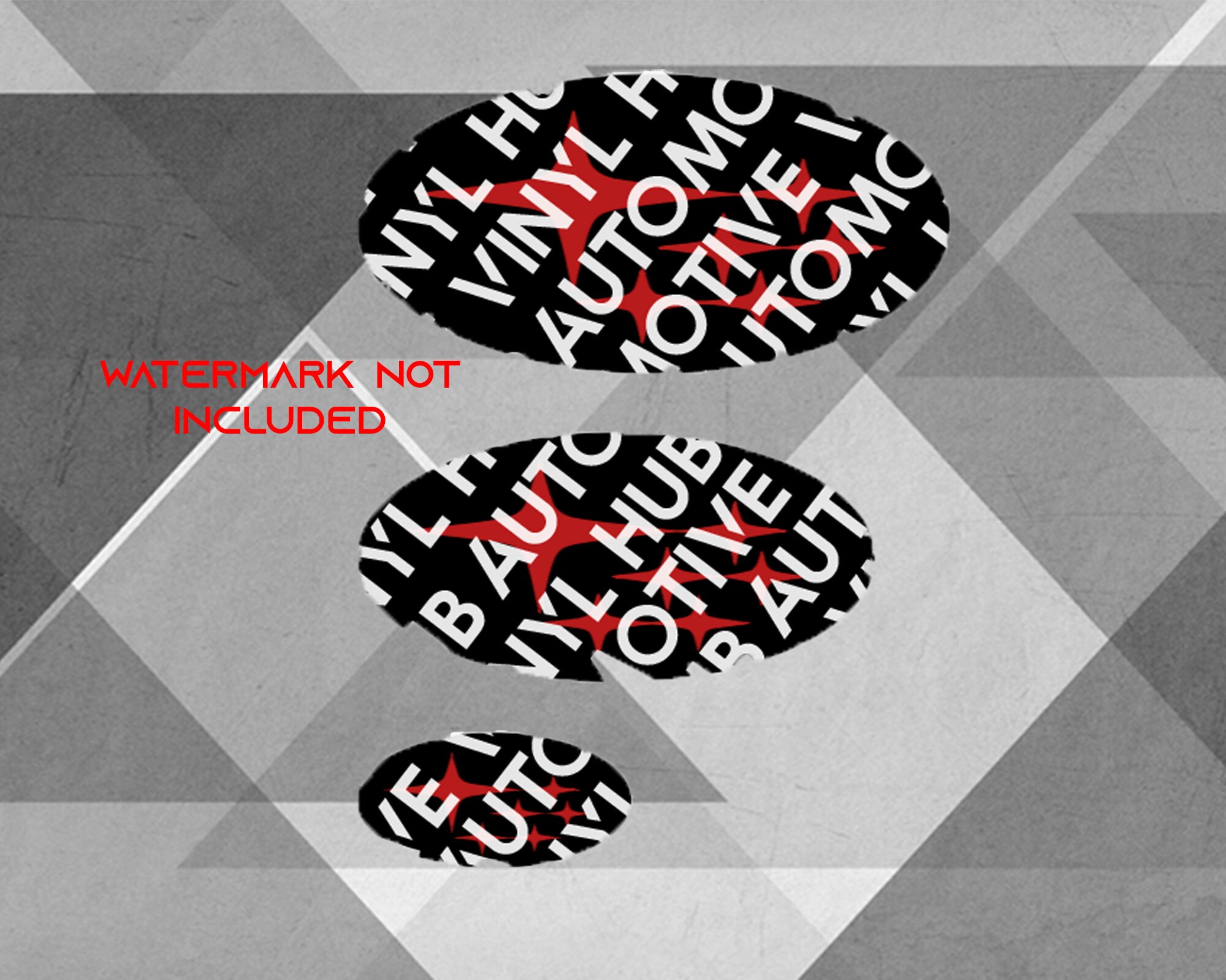 For Subaru Emblem Overlay Multi-colored Stars Vinyl - Etsy