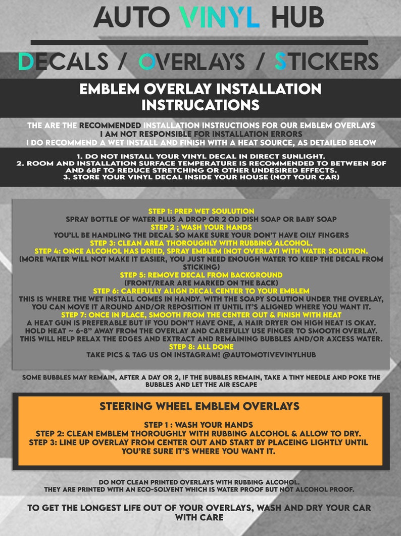 For Subaru Emblem Overlay Desert Landscape Vinyl Sticker - Etsy