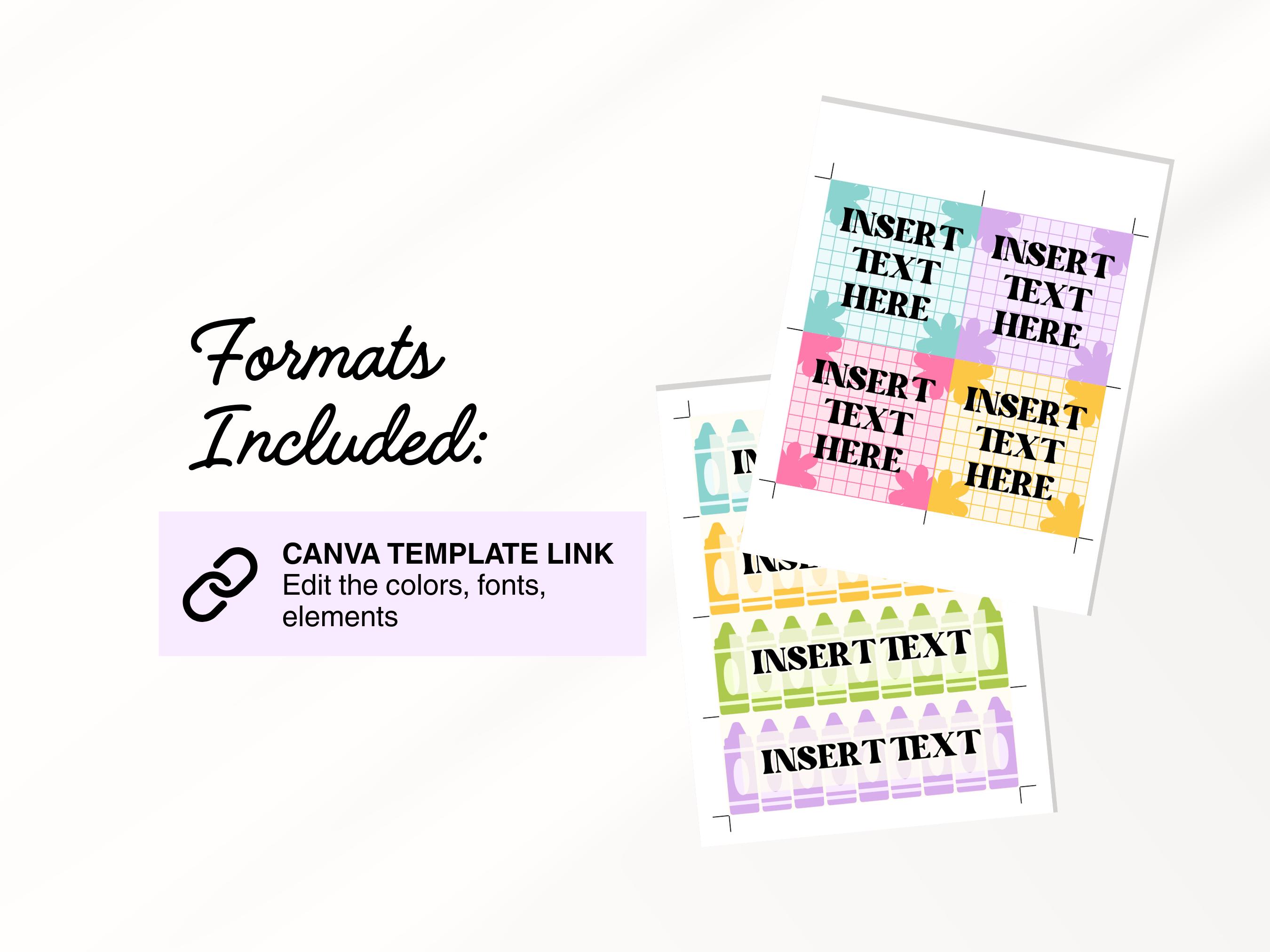 Editable Classroom Label Templates, Pastel Classroom Organization ...
