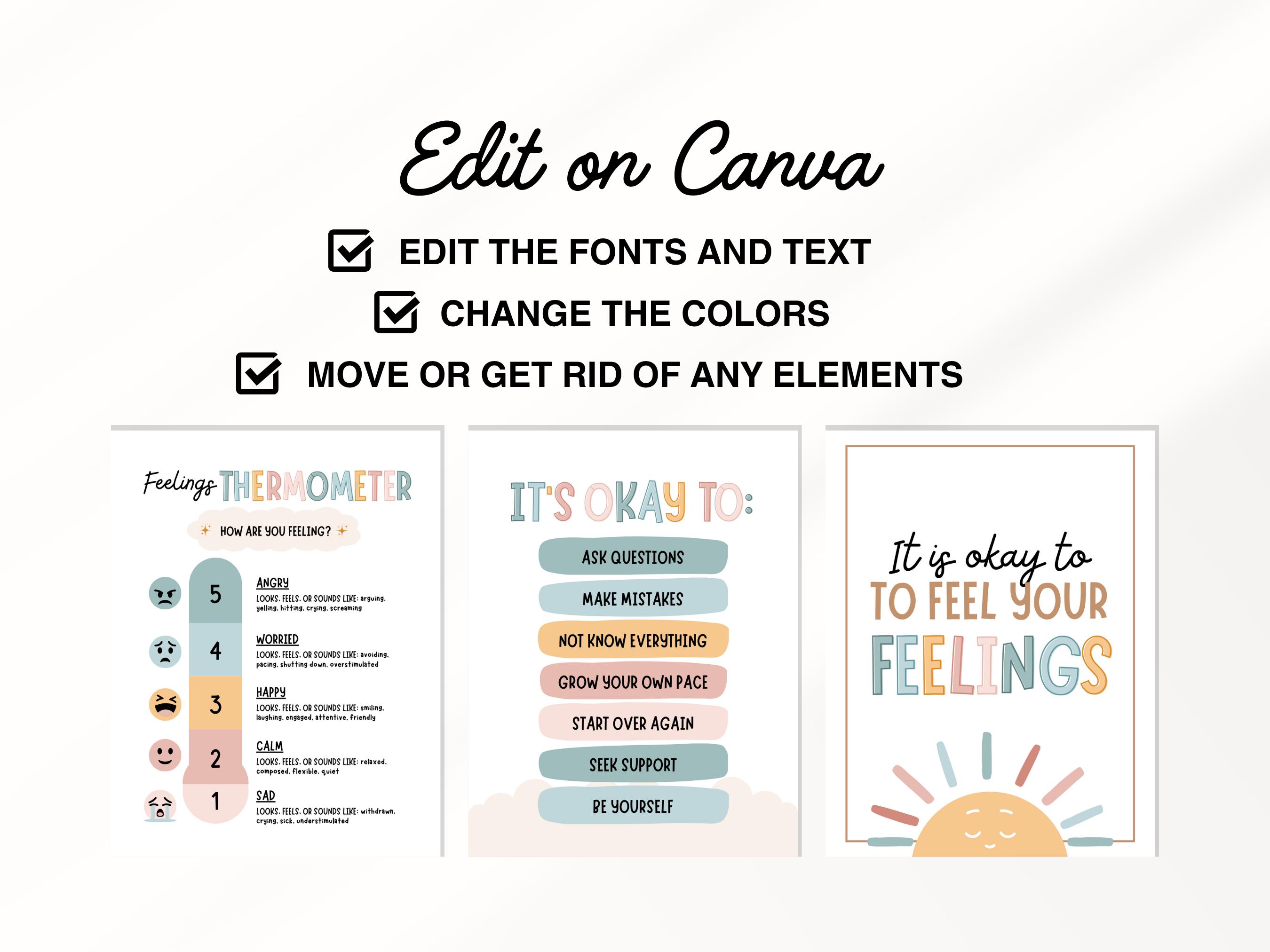 Calming Corner Posters, Calm Down Corner Display, Rainbow Classroom ...