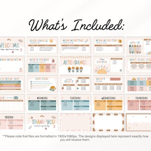 Editable Classroom Slides Template Canva, Class Daily Slides, Teaching ...