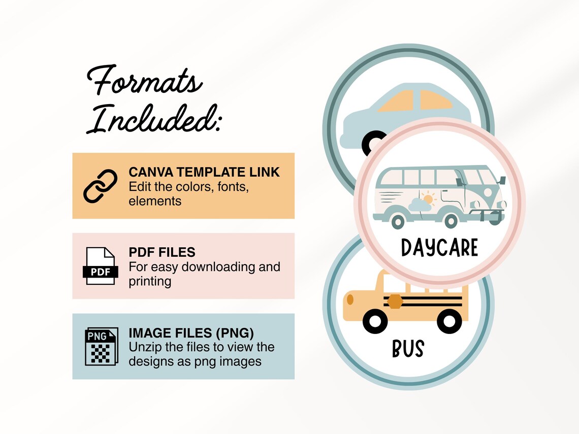 How Do We Get Home Chart, Rainbow Classroom Decor, How We Go Home ...