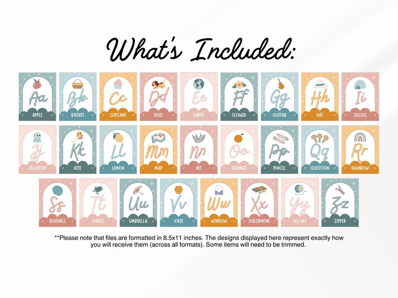 Editable Colorful Alphabet Posters, Downloadable ASL Alphabets Chart ...