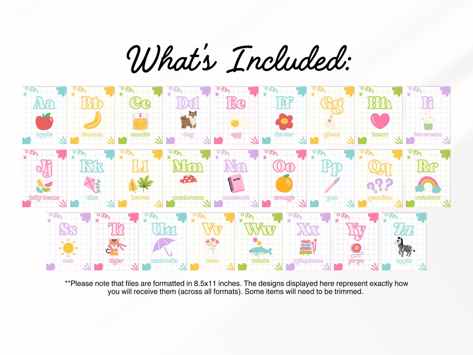 Editable Colorful Alphabet Posters, Downloadable ASL Alphabets Chart ...