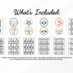 How Do We Get Home Chart, Rainbow Classroom Decor, How We Go Home ...