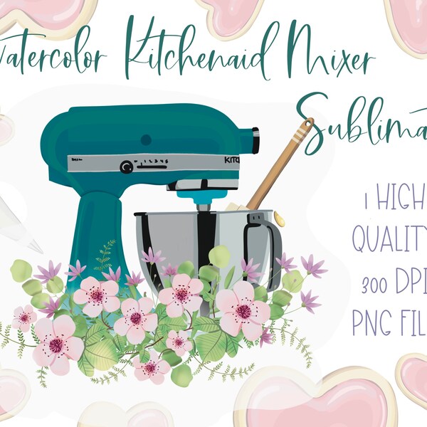 Kitchenaid Mixer Clipart - Etsy