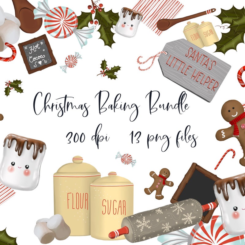 Baking Clipart - Etsy