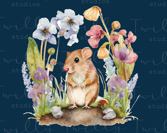 Harvest Mouse Clipart