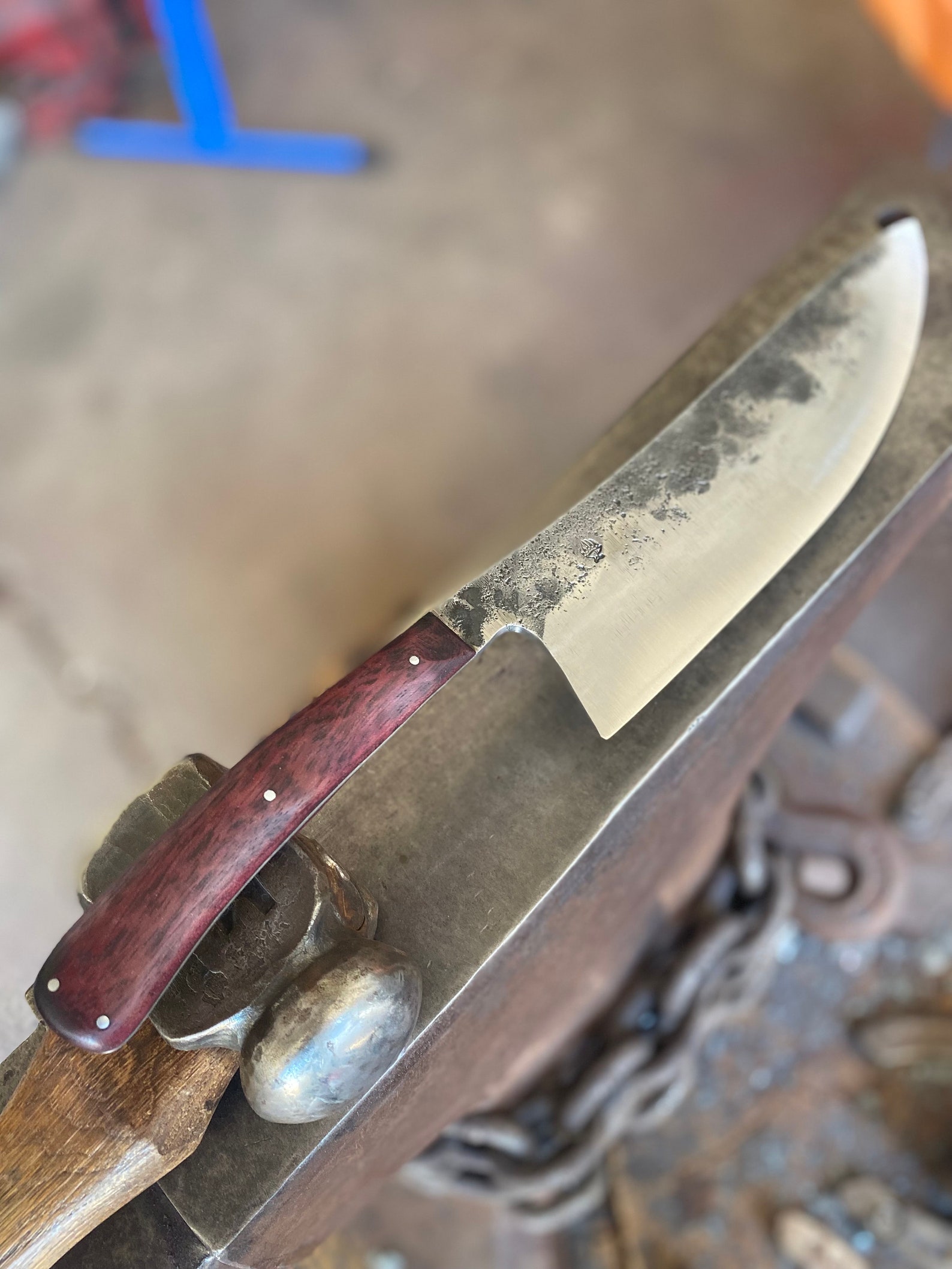 Western Style Camp Chef's Knife - Etsy