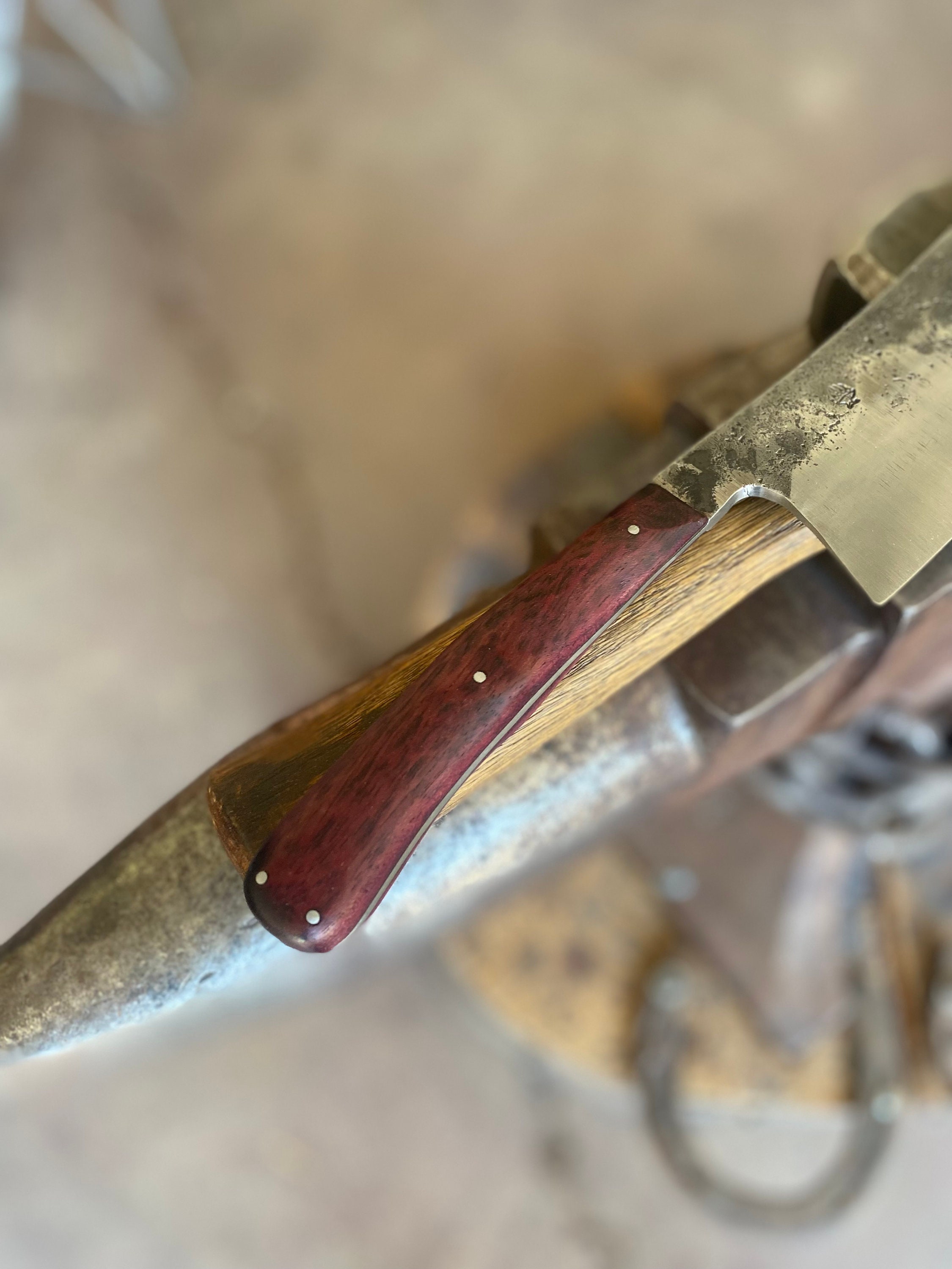 Western Style Camp Chef's Knife - Etsy