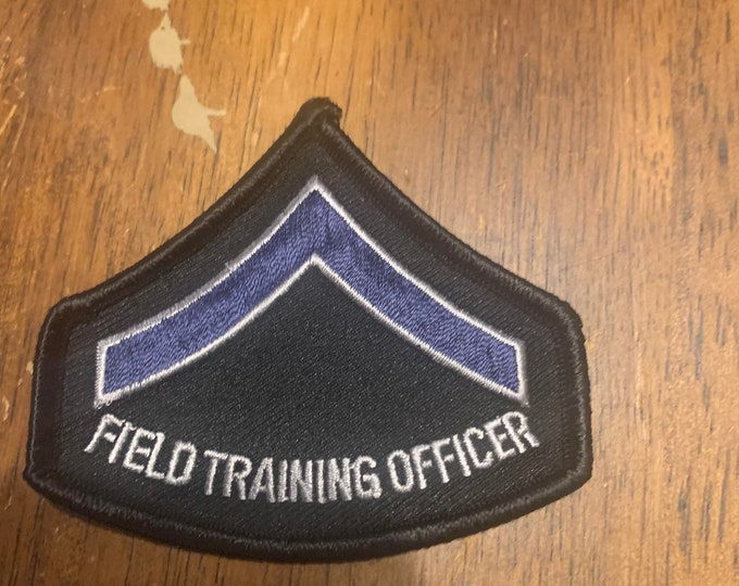 Field Training Officer Patch - Etsy