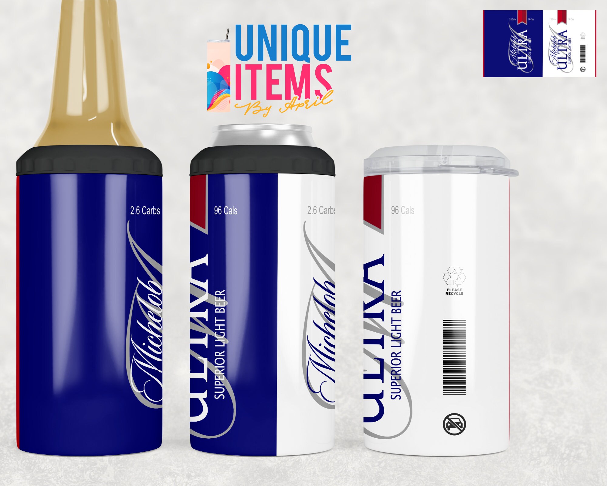 Can Koozie For Michelob Ultra at Lauren Blackwell blog