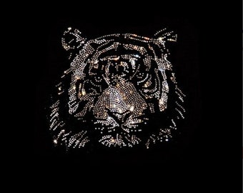 Tiger Rhinestone - Etsy