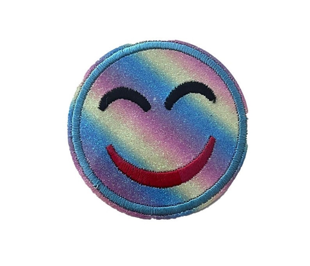 Smiley Face Iron on Patches, Smiley Face Iron on Designs - Etsy