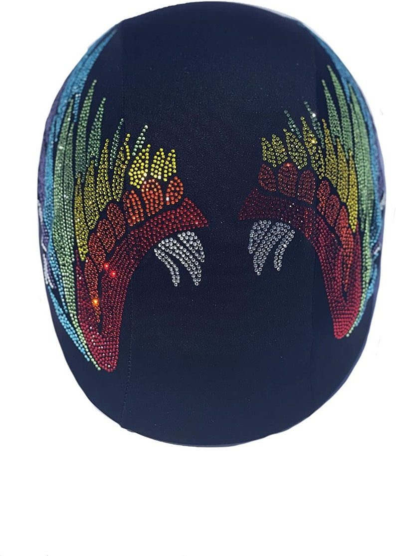 Rhinestone Angel Wings Helmet Cover: Custom Bling Design - Etsy