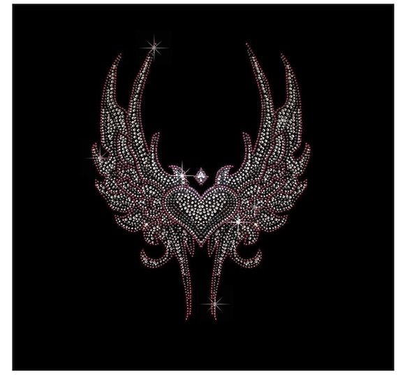 Pink Tribal Wings Iron-on Heat Transfer | Etsy