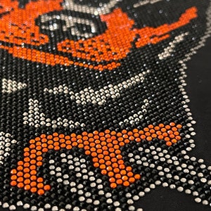 Cool Dog Iron on Rhinestone Heat Transfer Design Iron on Dog - Etsy