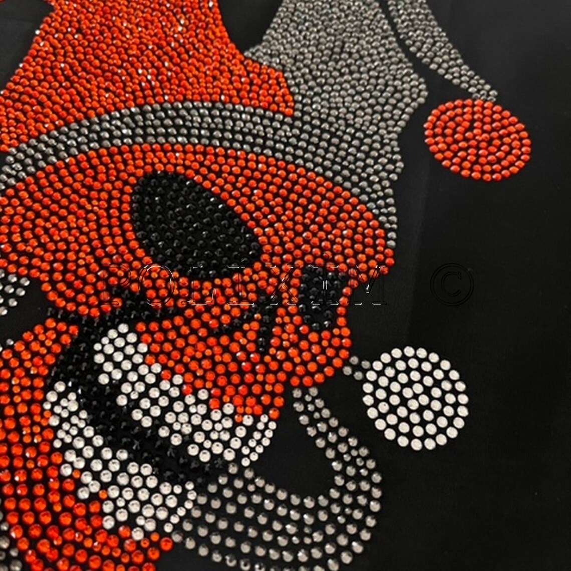 Clown Skull Rhinestone Iron on Heat Transfer (12" X 10") - Etsy