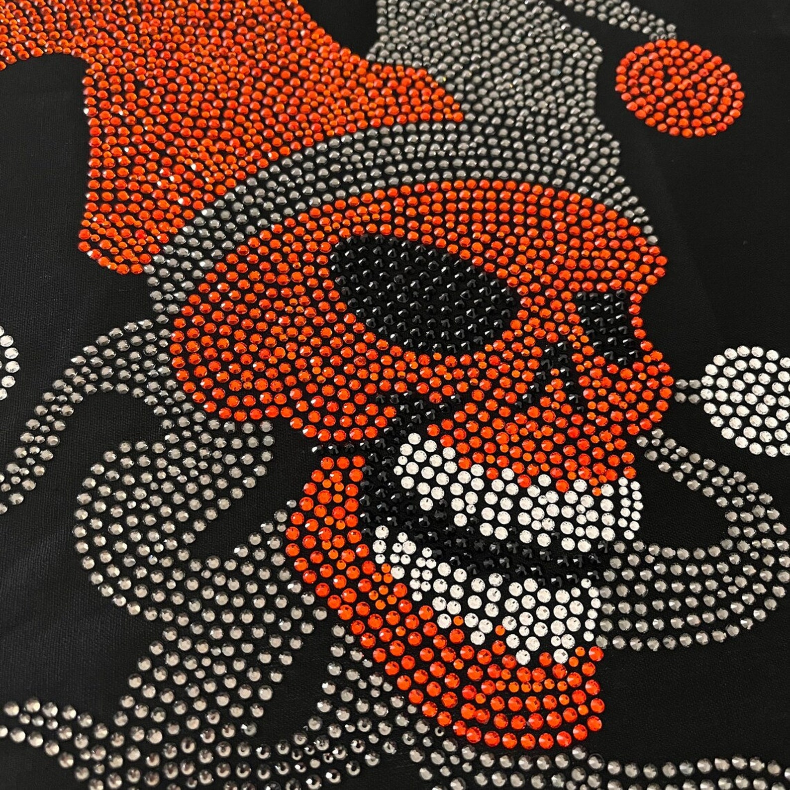 Clown Skull Rhinestone Iron on Heat Transfer (12" X 10") - Etsy
