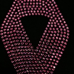 Pink Ribbon Rhinestone Heat Transfer Design - Etsy