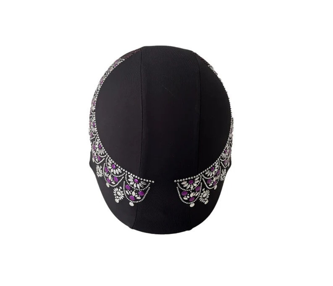 Bedazzled Cool Helmet Cover , Embellishment Helmet Cover , Sparkling ...