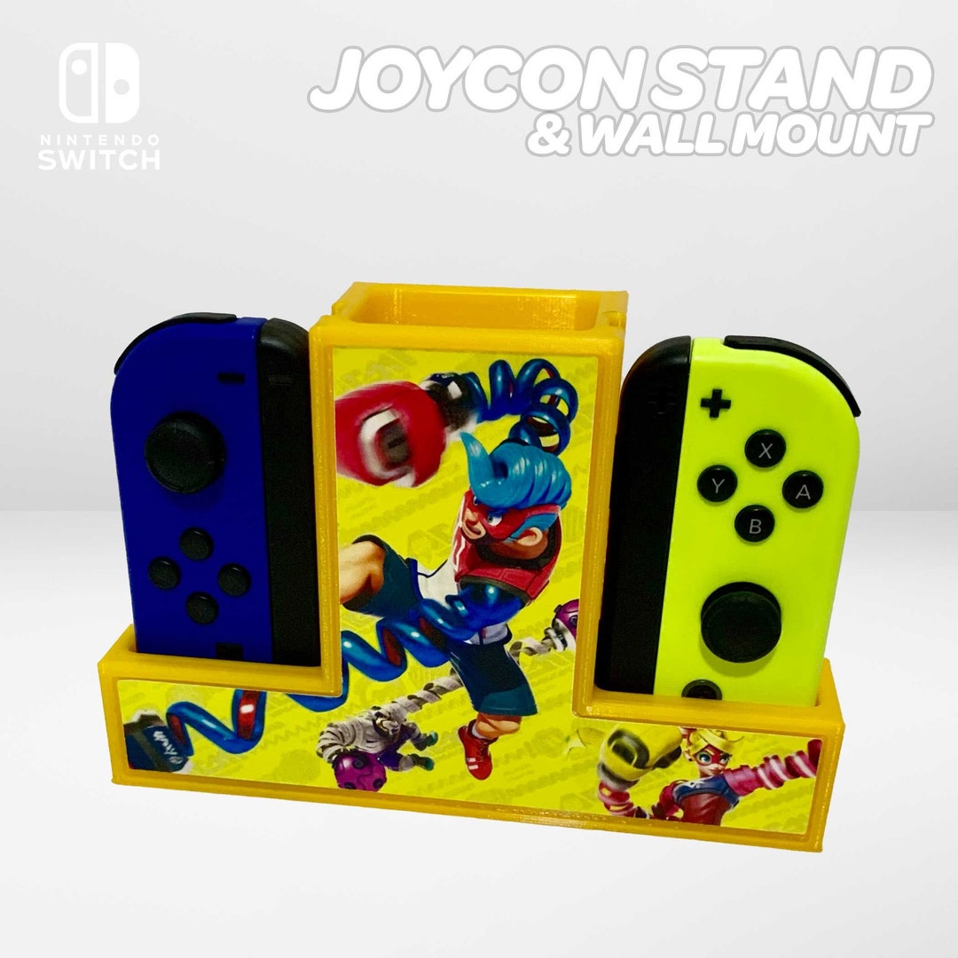 ARMS Joycon Stand / Wall Mount for Nintendo Switch - Etsy