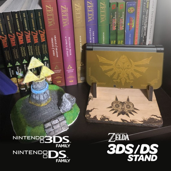 Zelda Nintendo 3DS / 2DS / DS Solid Oak Stand - Etsy