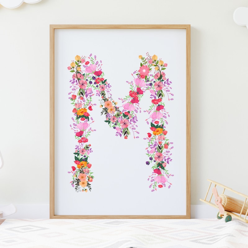 Letter M Print - Etsy