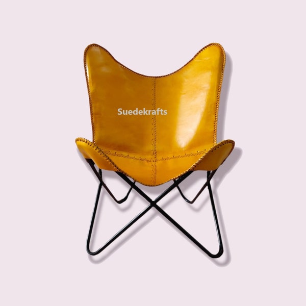 Leather Chair - Etsy