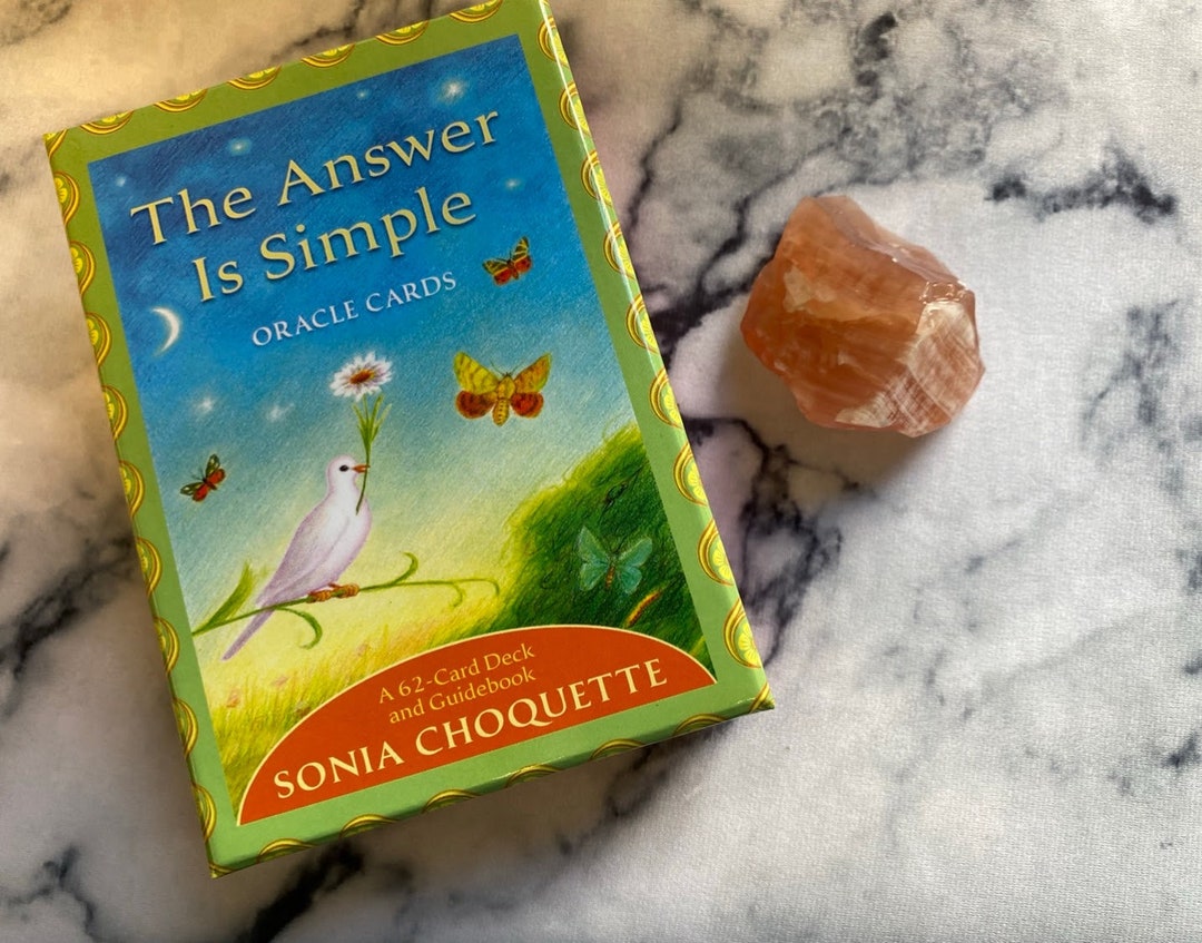 The Answer is Simple Oracle Psychic Reading With COMPLETE Printable ...