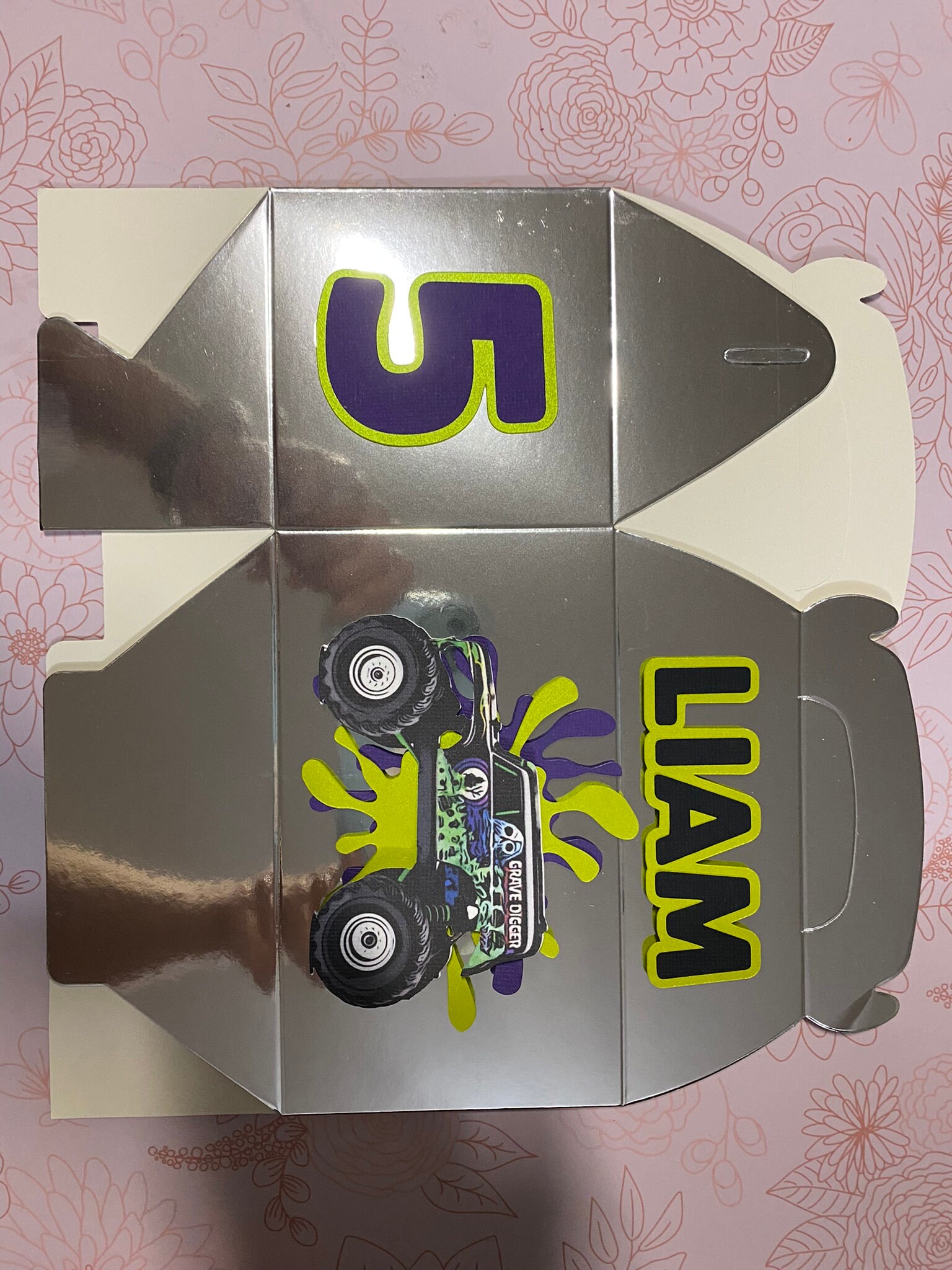 Monster Jam Gable Boxes - Etsy