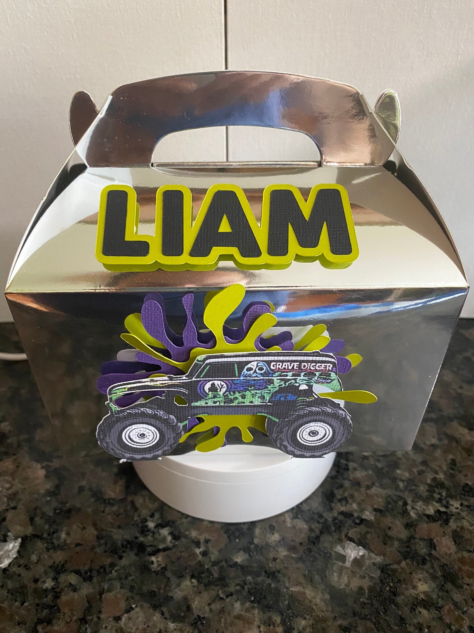 Monster Jam Gable Boxes - Etsy