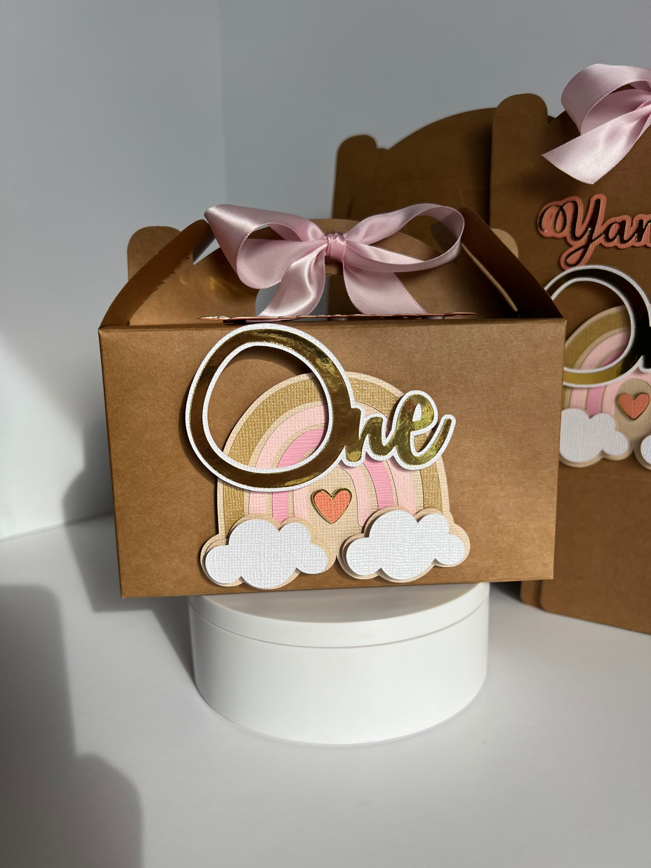 Boho Rainbow Gable Boxes - Etsy