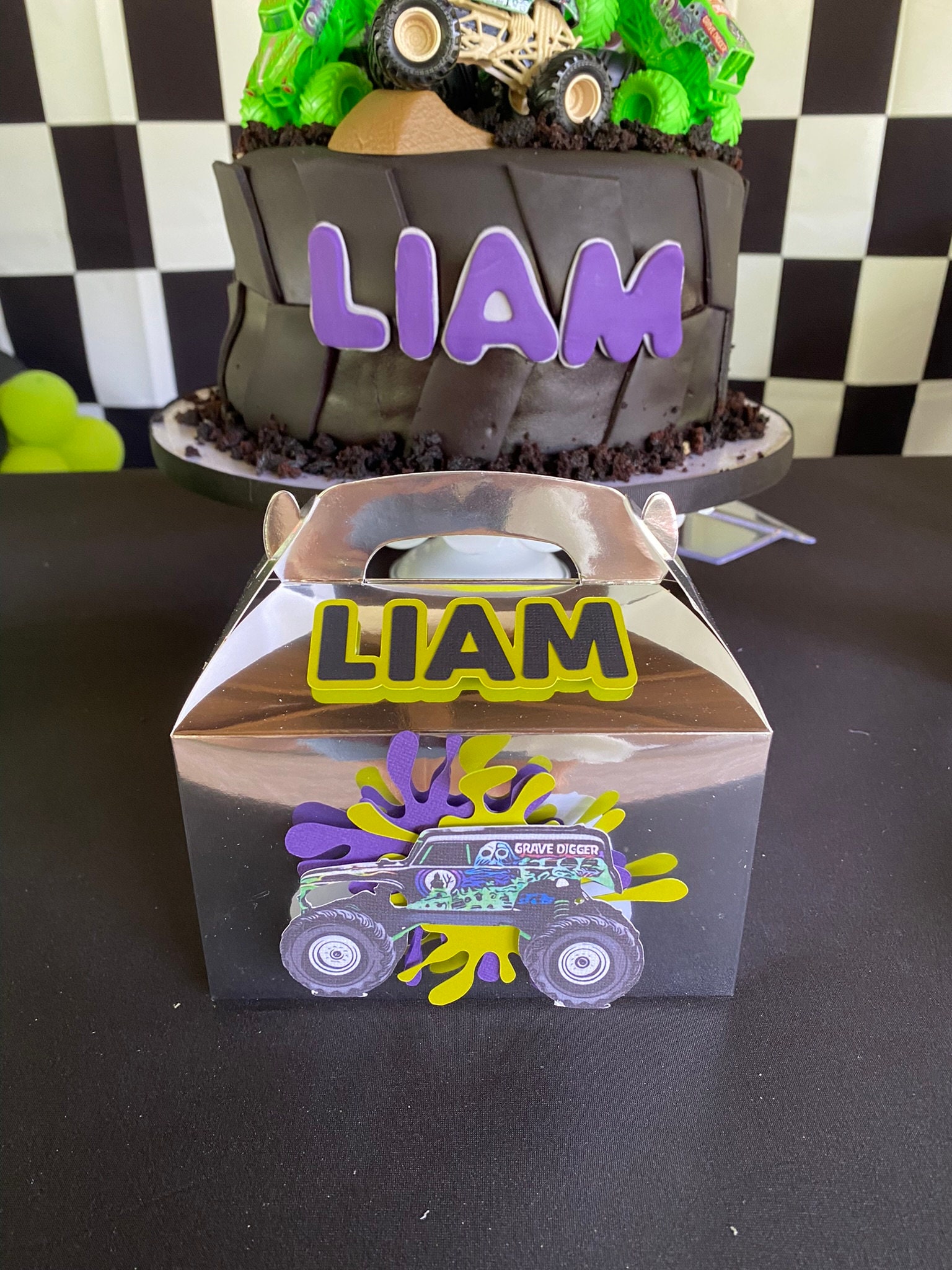 Monster Jam Gable Boxes - Etsy