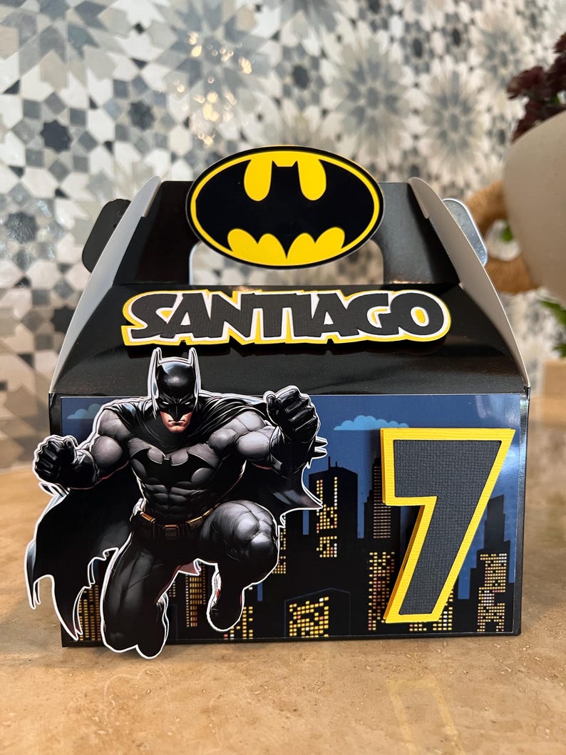 Batman Gable Boxes - Etsy