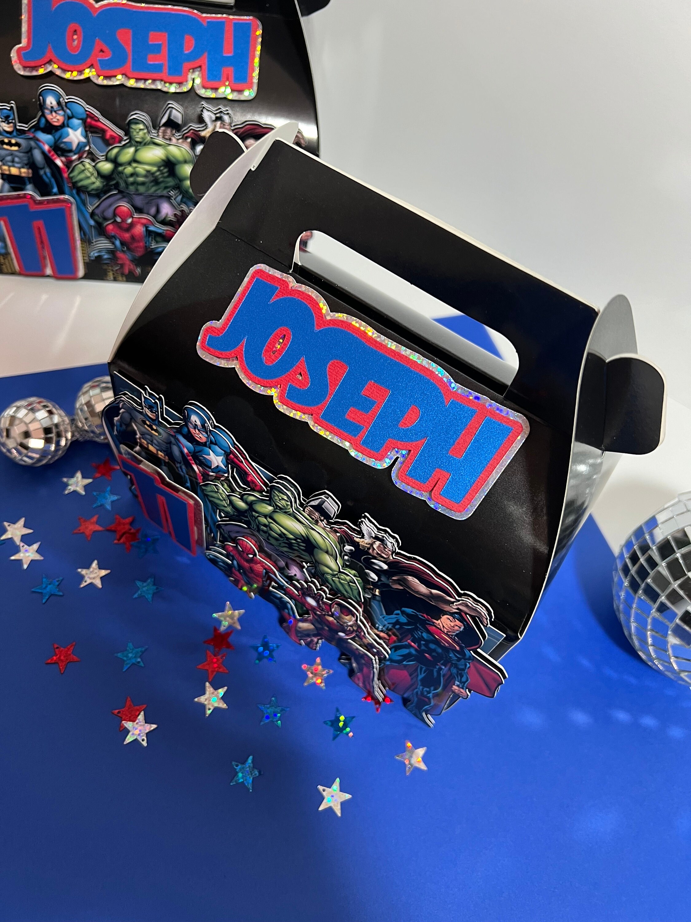 Superheroes Gable Boxes - Etsy