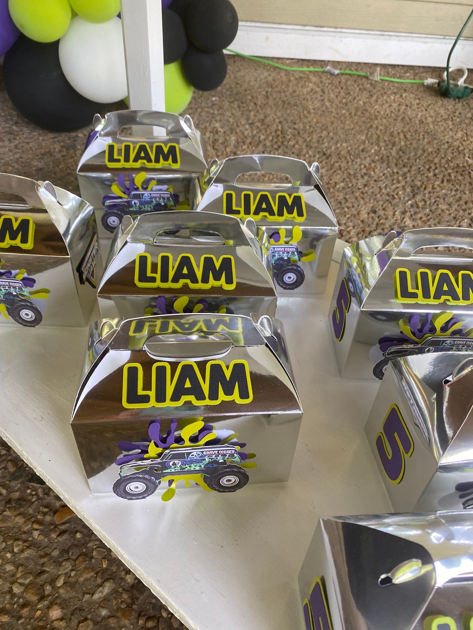 Monster Jam Gable Boxes - Etsy