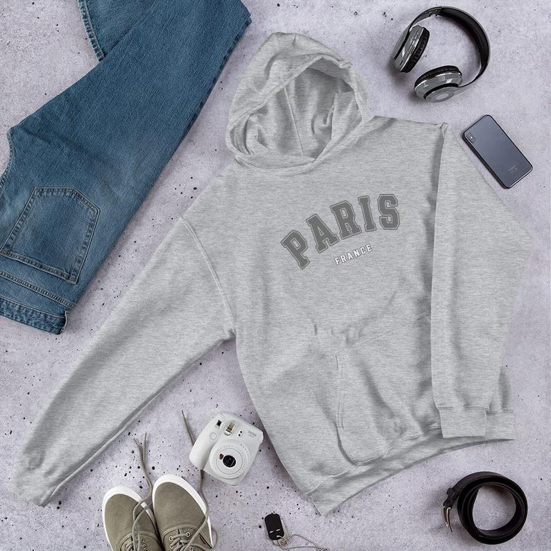 Vintage Paris Hoodie, Paris Sweatshirt, Paris, Paris France, France ...