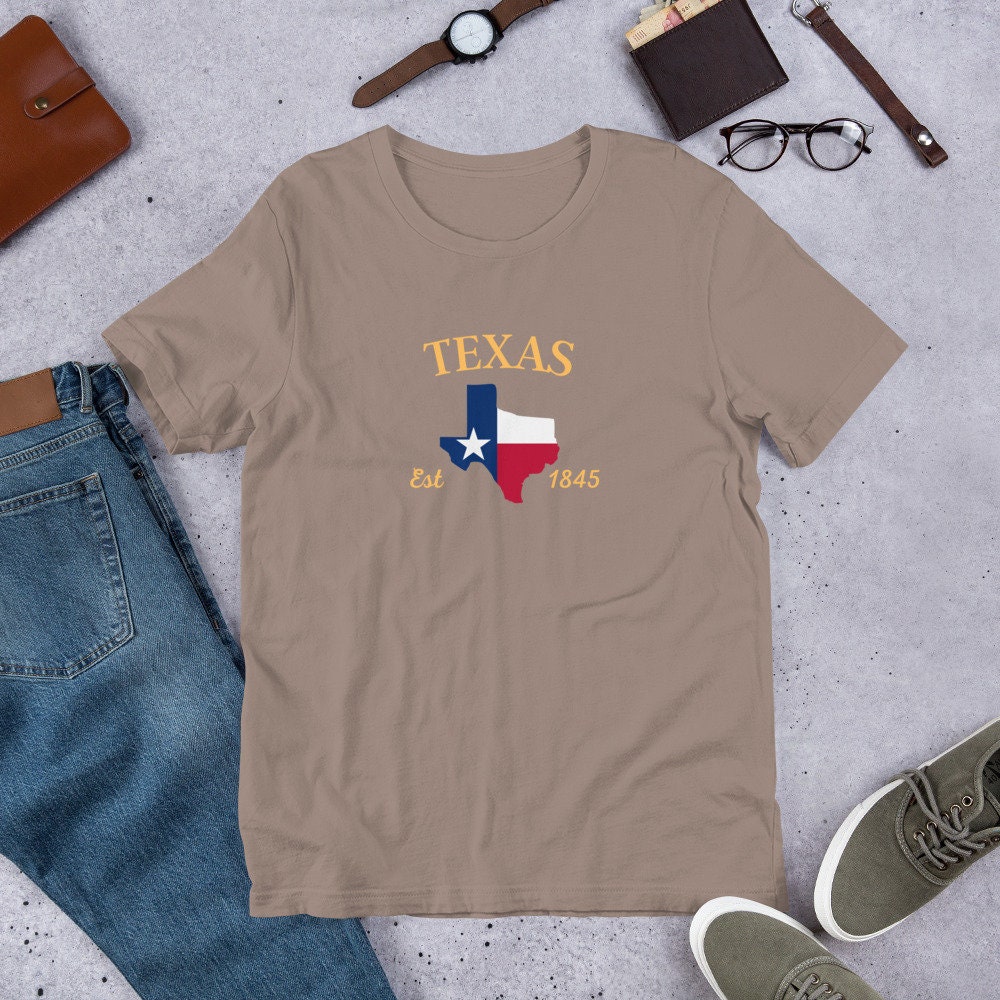 Texas T-shirt, Texas Pride Cowboy Graphic Tee, Gift for Proud Texans ...